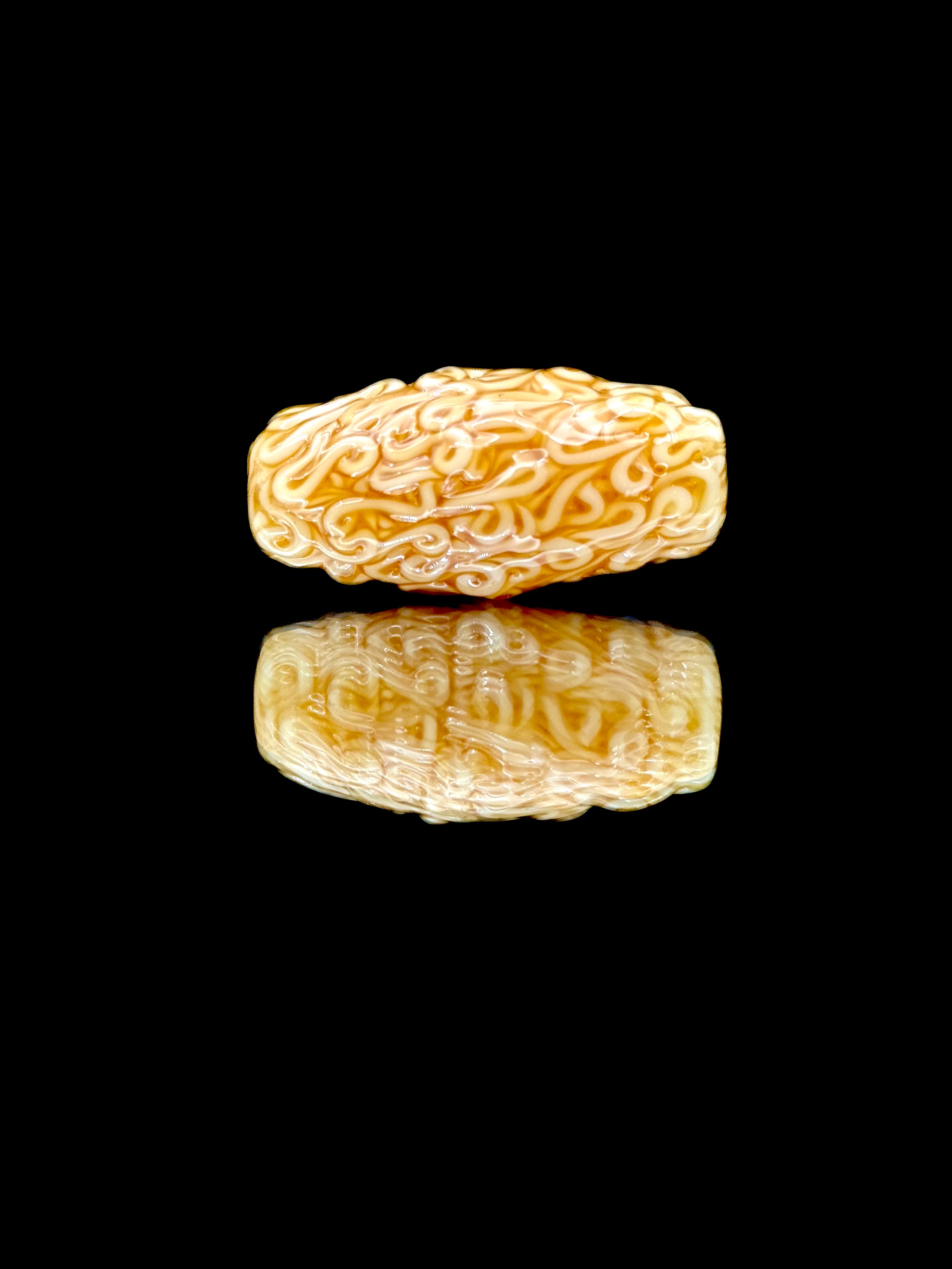 Dojo Glass Textured Ramen Bead – Connoisseur Smoke Shop
