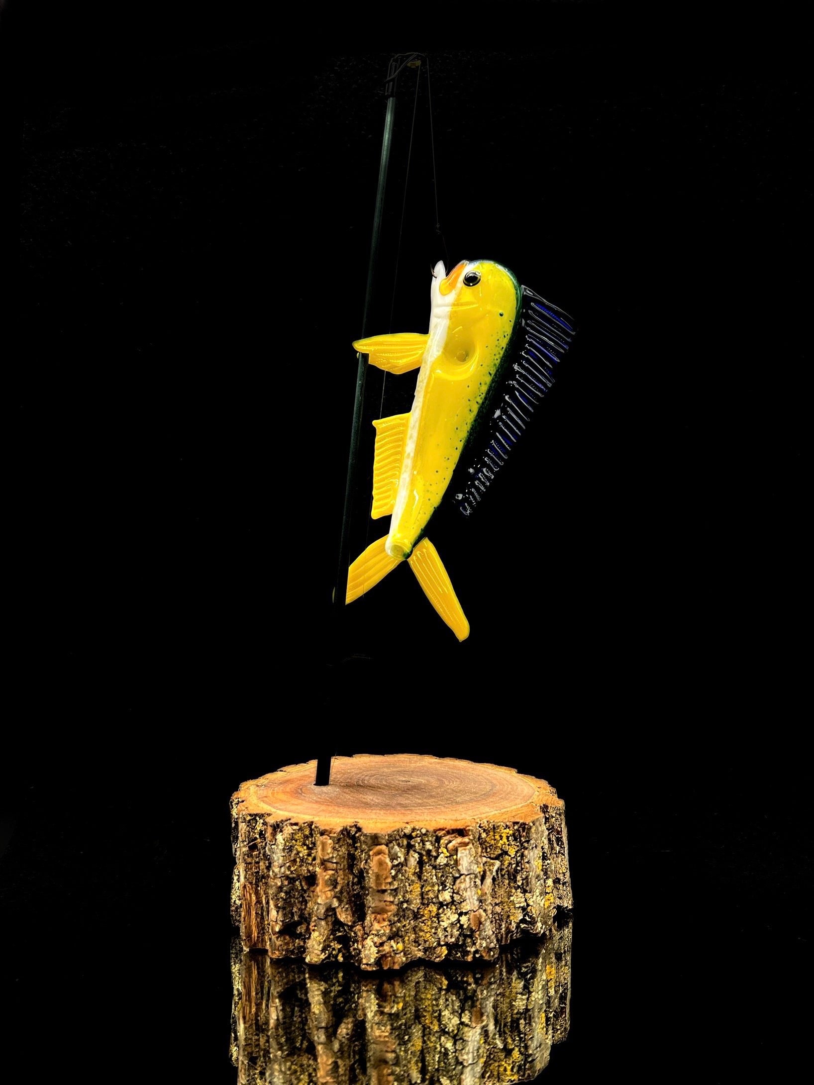 Trapper Studios Mahi Mahi Dry Pipe – Connoisseur Smoke Shop