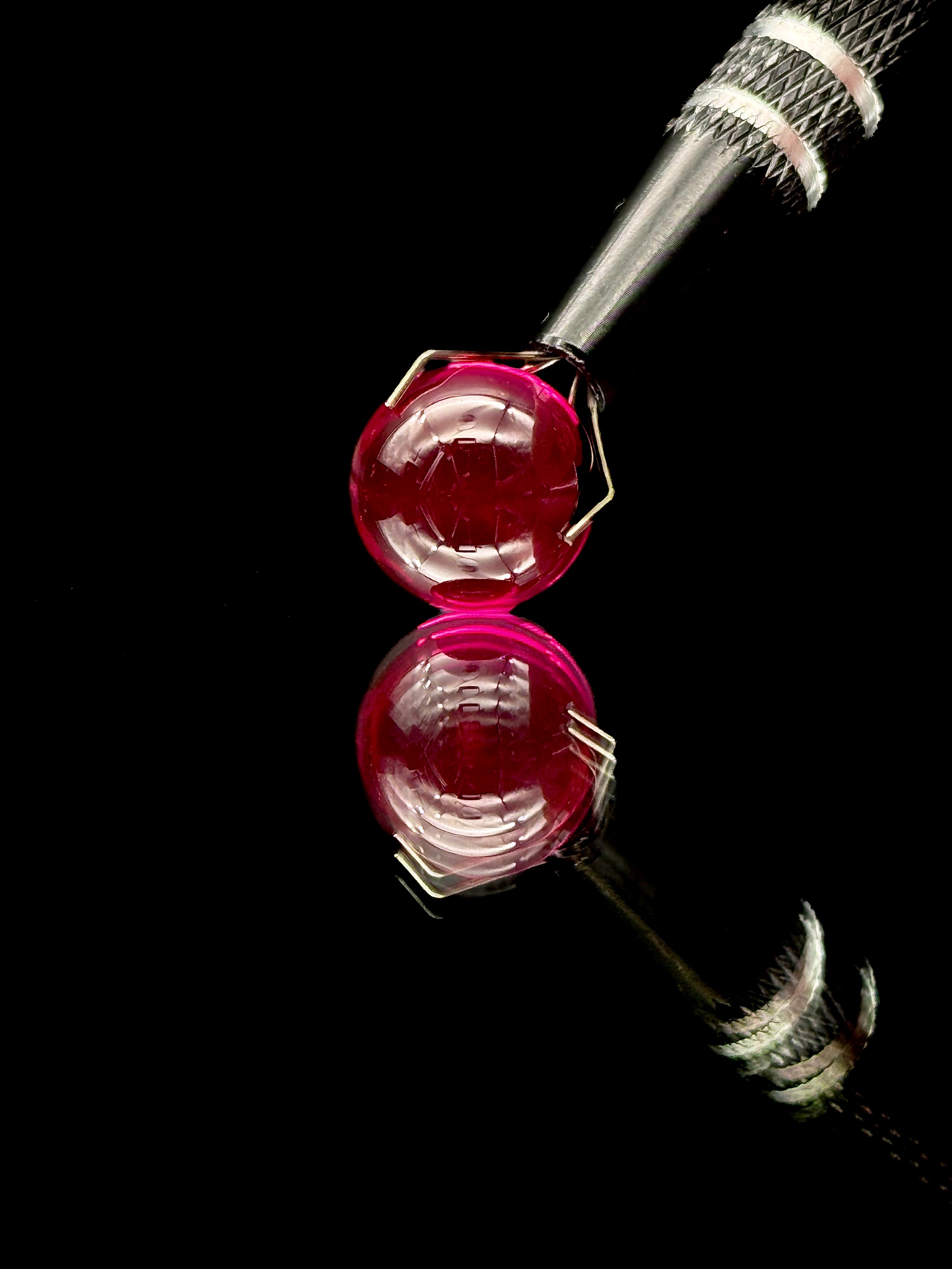 Ruby Pearl Co 12mm Ruby Dead Valve – Connoisseur Smoke Shop