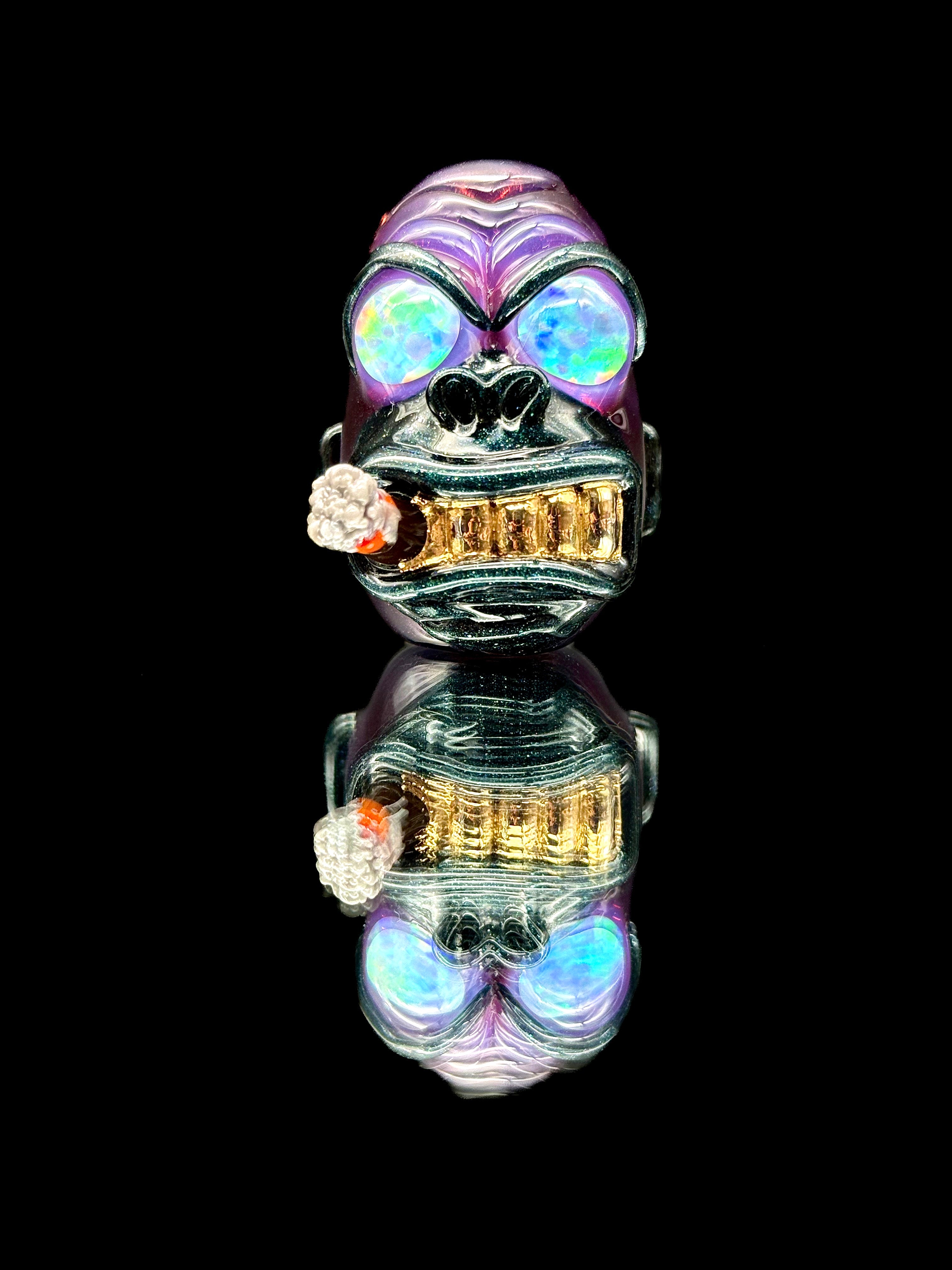 Firefly Glass Smoking Grinning Gorilla – Connoisseur Smoke Shop