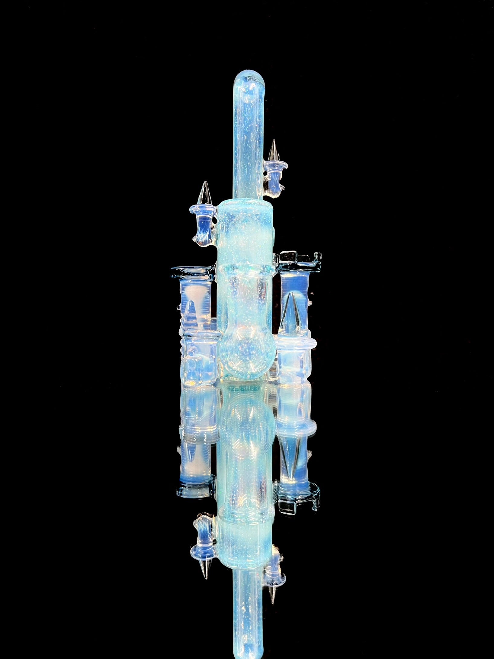 Jebb Glass Mini Castle – Connoisseur Smoke Shop